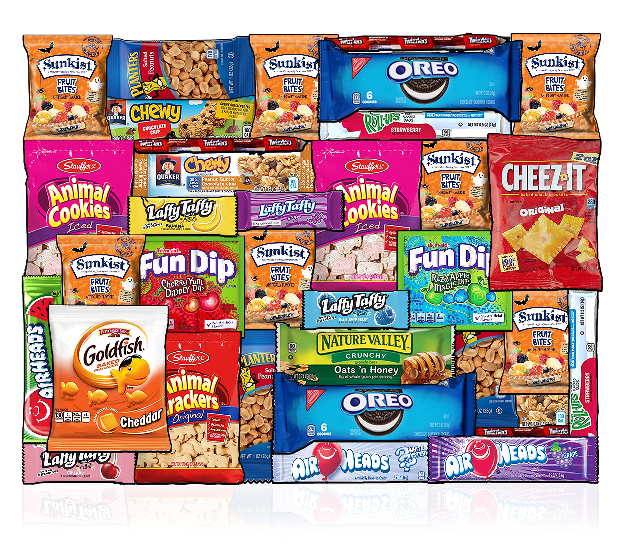 Snack Box Variety Pack (36 Count) – Eva's Gift Universe